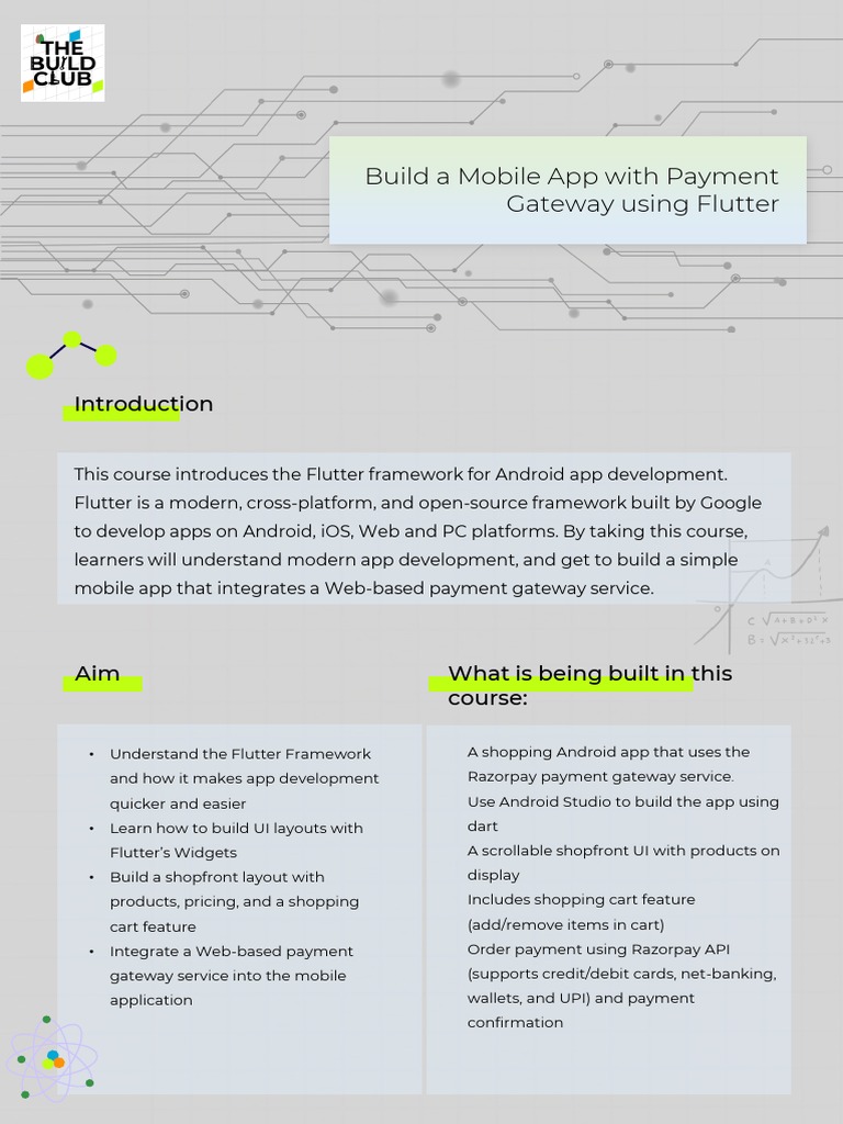 Build A Payment Solution For A Mobile Shopping Application - Project Manual 1 | PDF | Mobile App ...