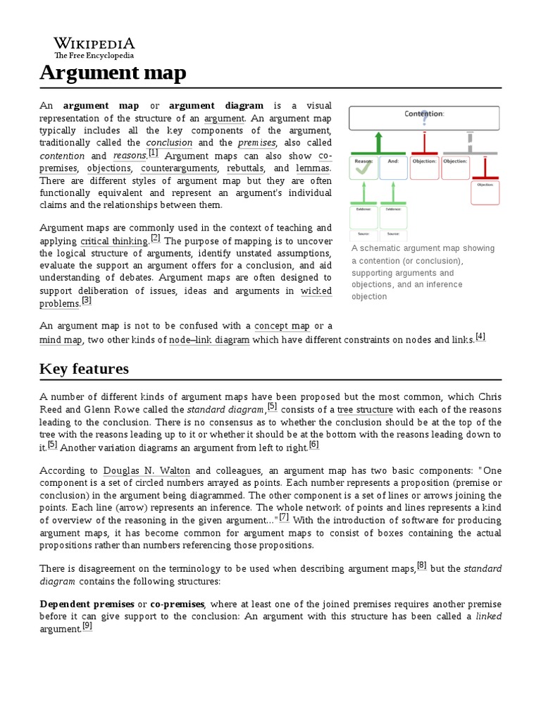 Argument Map | PDF | Intelligence | Cognition