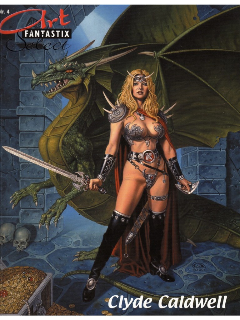 Art Fantastix Select 04 - Clyde Caldwell (Clyde Caldwell) (Z-Library) | PDF