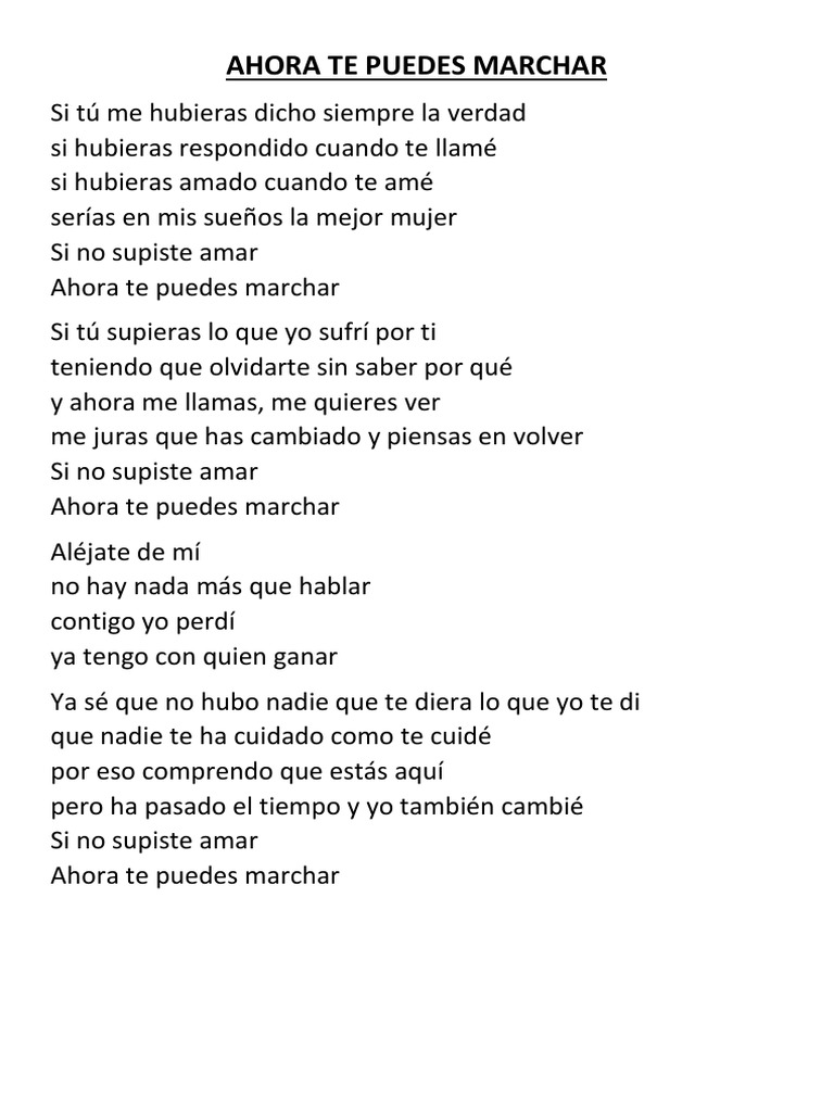 Karaoke Letras | PDF | Amor