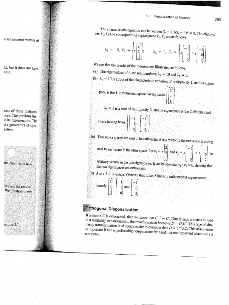 Ortho Diagonal | PDF