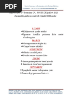 Menu Africain Hebdomadaire Complet | PDF | Nourritures | Cuisine ...