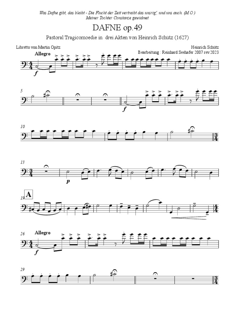Dafne I 2023 - Fagott | PDF