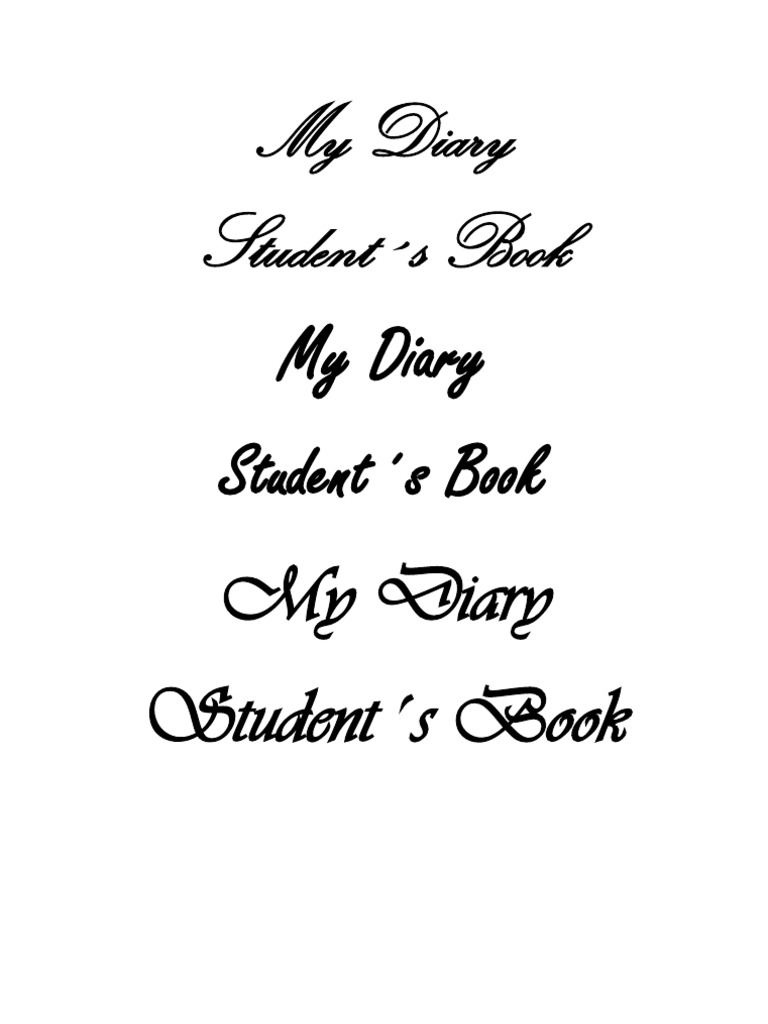 My Diary | PDF