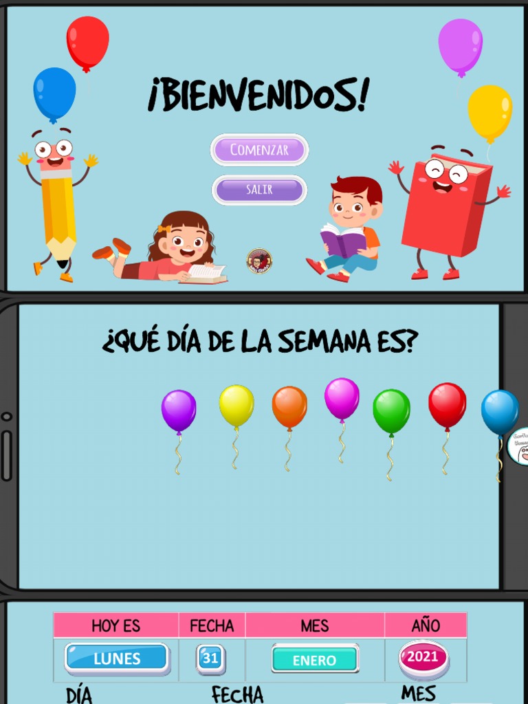 Rutina Diaria - Calendario Interactivo | PDF