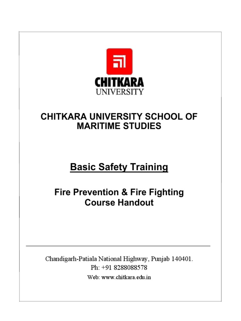 FPFF Course PDF Handout | PDF | Fires | Combustion