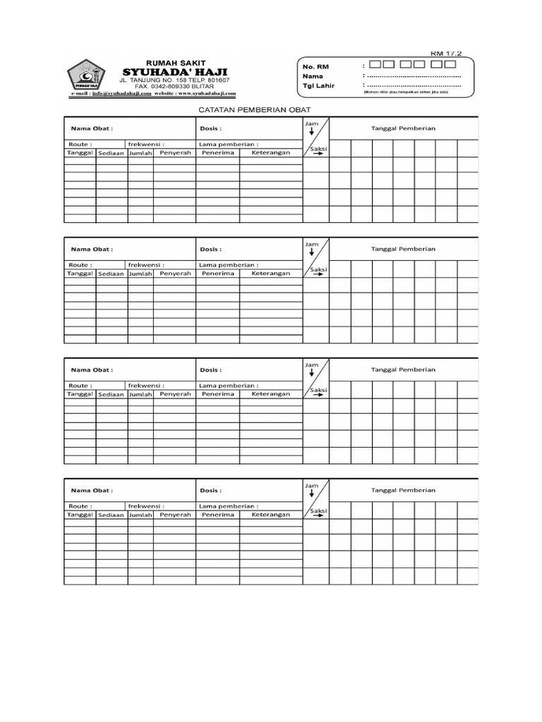 Lembar CPPT | PDF