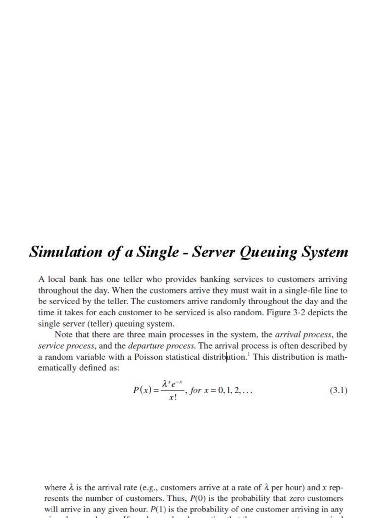 Discrete Event Simulation Pdf