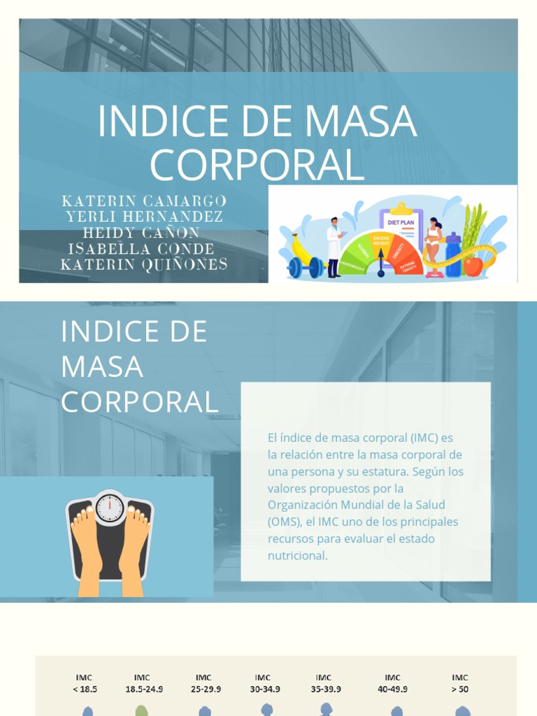 Presentacion Indice de Masa Corporal | PDF