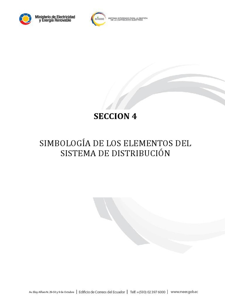 Simbología de Transición Aérea Subterránea | PDF | Ingenieria Eléctrica ...
