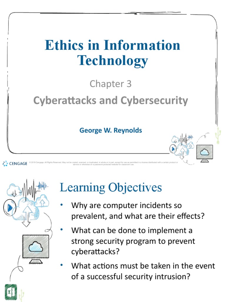 Ethics 6e PPT Ch03 | PDF | Security | Computer Security