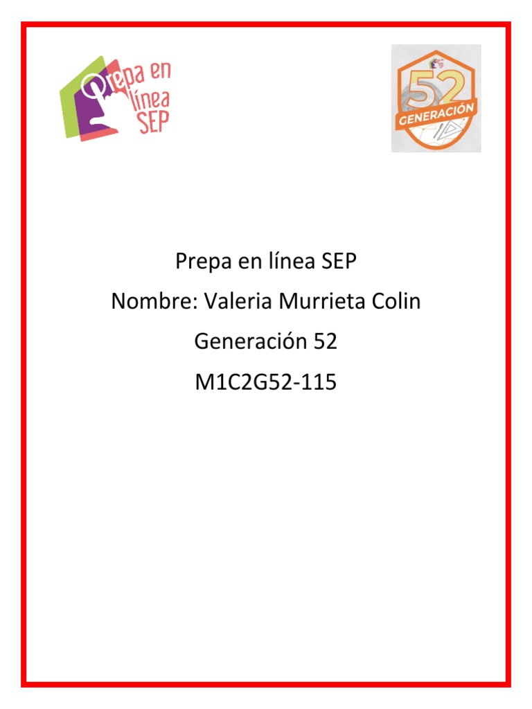 Prepa en Línea SEP Portada | PDF