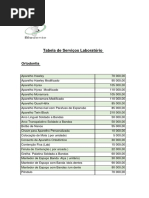 Tabela de Preços Médis Dental 2024 | PDF | Dente | Prótese