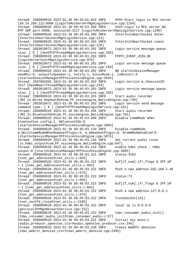 FFRTC Log Bak | PDF | Computing | Telecommunications