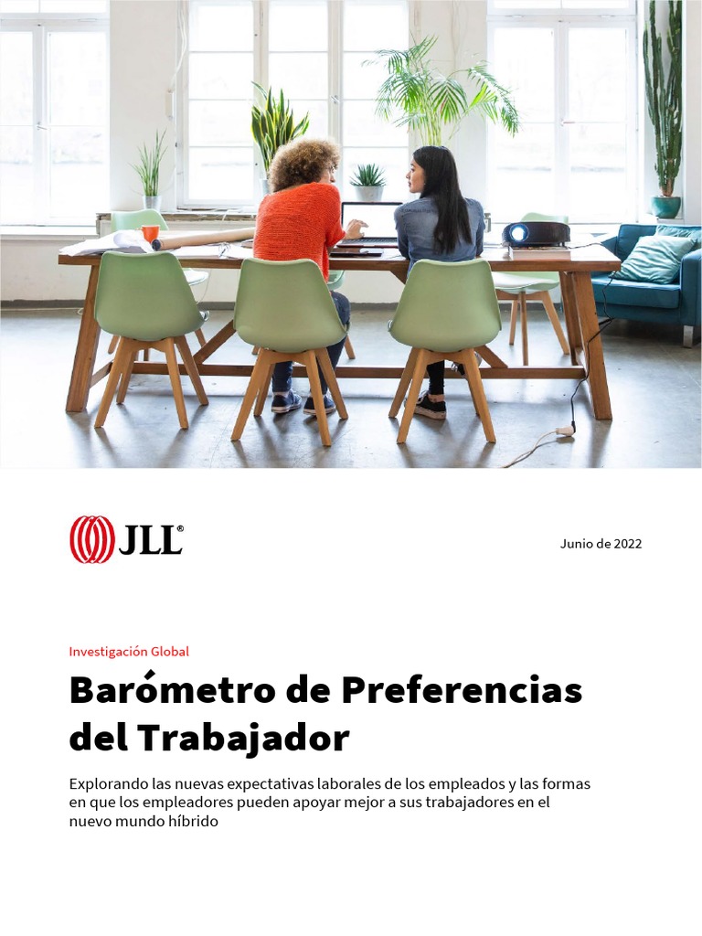 JLL Workforce Preferences Barometer 2022 Es | PDF | Business | Empoderamiento