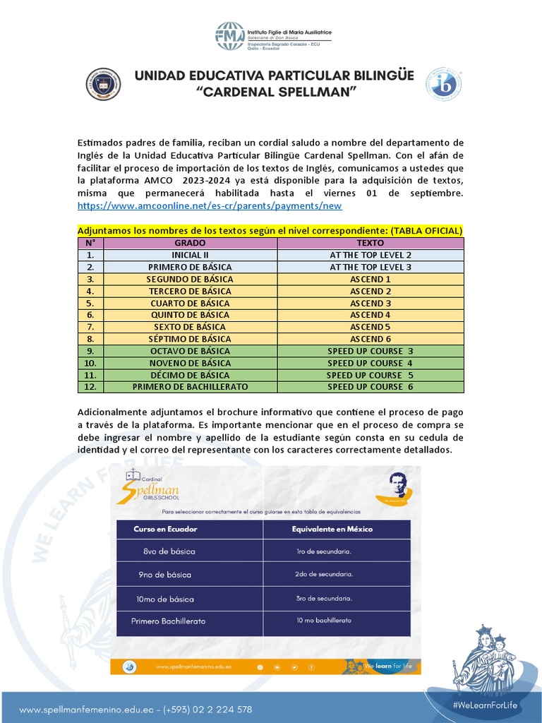 Adq Amco 2023 - 2024 | PDF