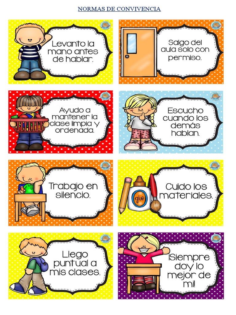 Normas de Convivencia | PDF