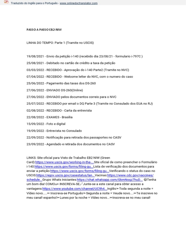 EB2 NIW Cover Letter What It Is and How To Prepare One - En.pt | PDF ...