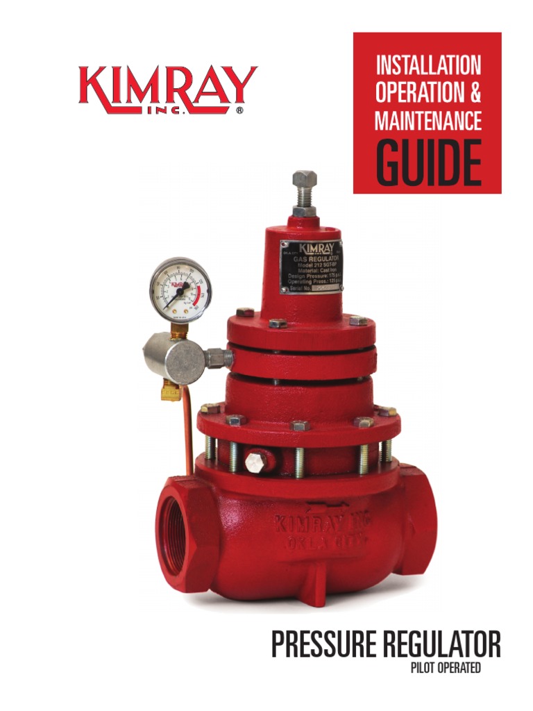 RM - 0003 Kimray FGT - PR | PDF | Valve | Pipe (Fluid Conveyance)