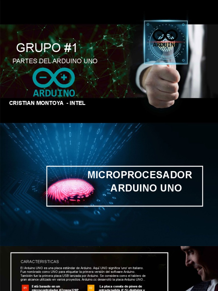 Partes del Arduino Uno | PDF | Arduino | Ingenieria Eléctrica
