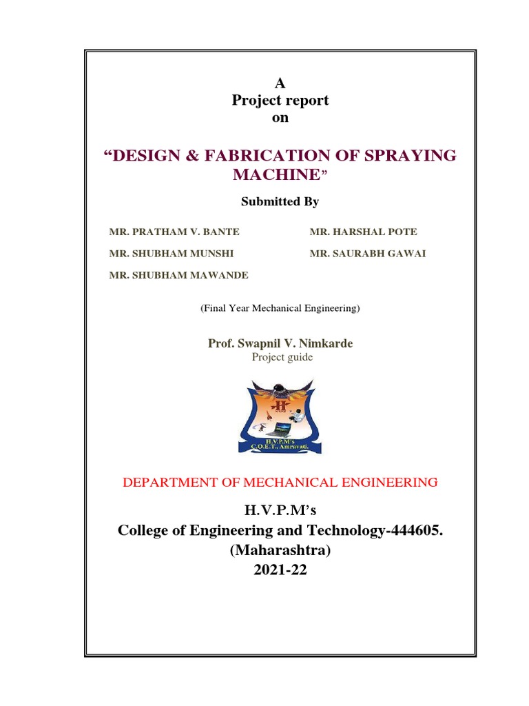01 Cover Pages (1) Pratham | PDF | Engineering | Physical Sciences 01 Cover Pages (1) Pratham | PDF | Engineering | Physical Sciences