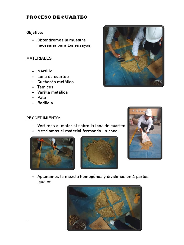 Proceso de Cuarteo - Luis | PDF