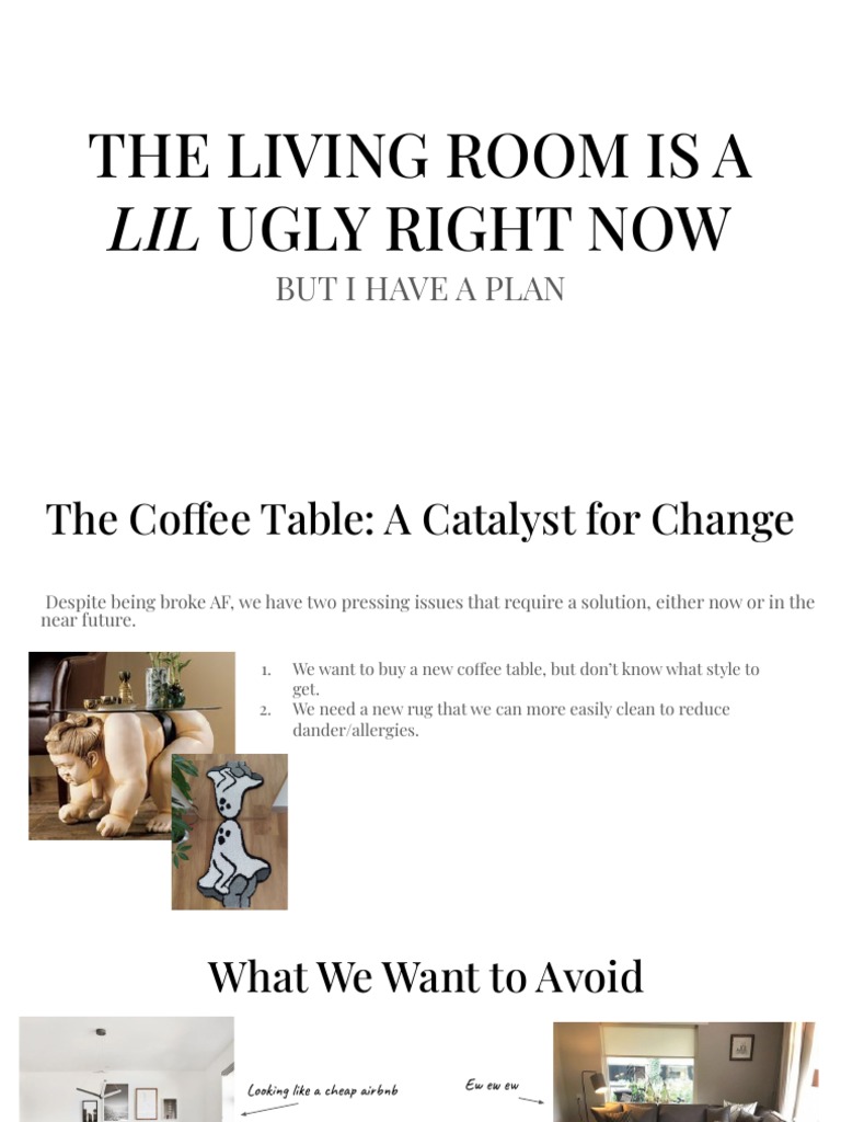 Redesigning The Living Room On A Budget | PDF | Language Arts ...