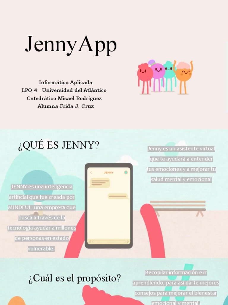 Jenny App | PDF