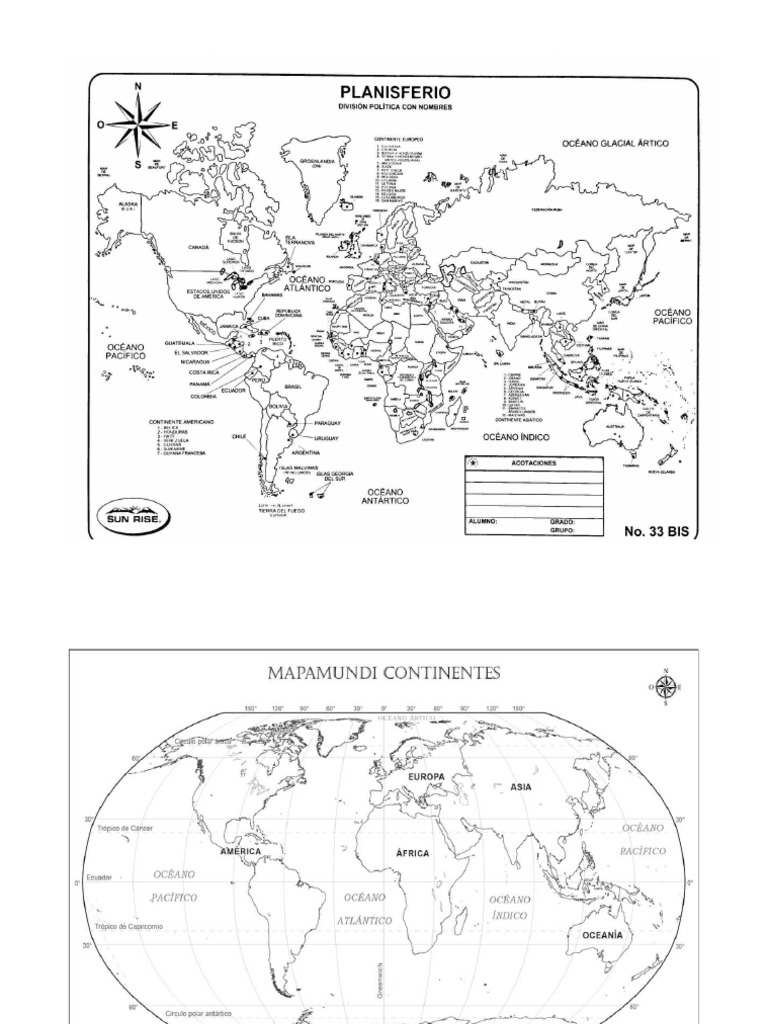 Mapa Mundi | PDF