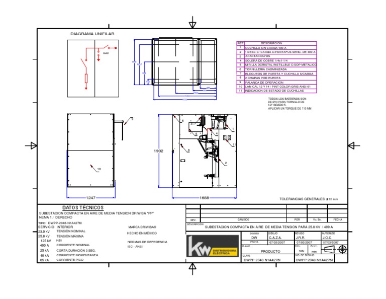 DWPP 2044 N1a4276i KW | PDF | Ingenieria Eléctrica
