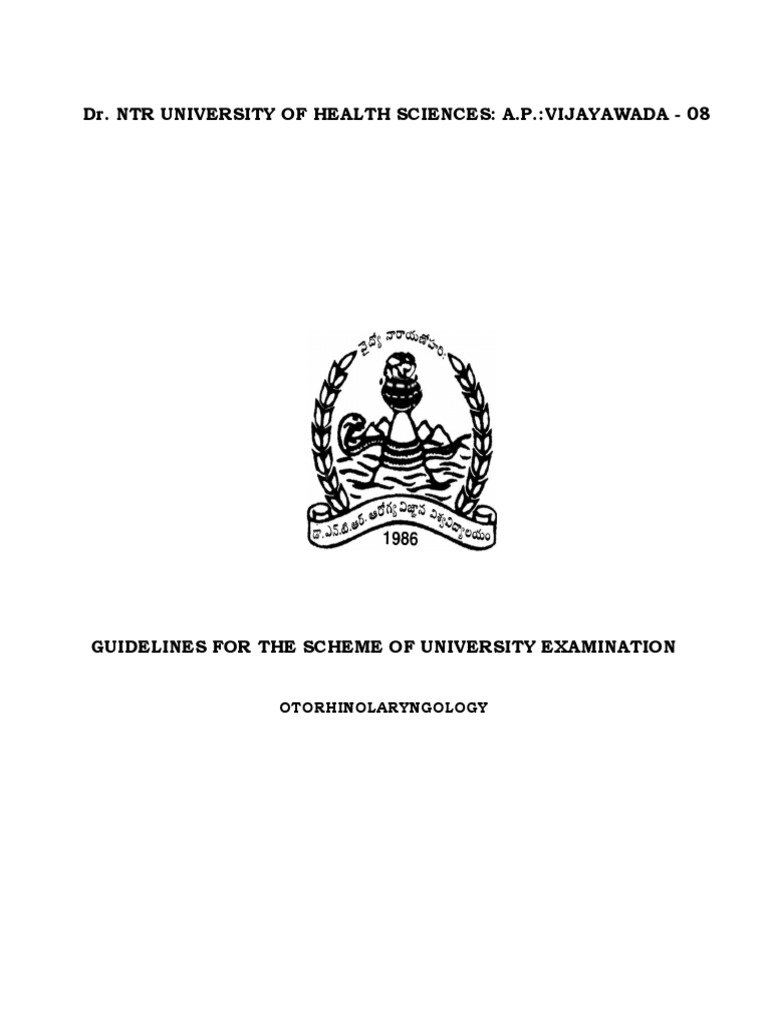 ENT Examination Guidelines for Students | PDF | Larynx ...