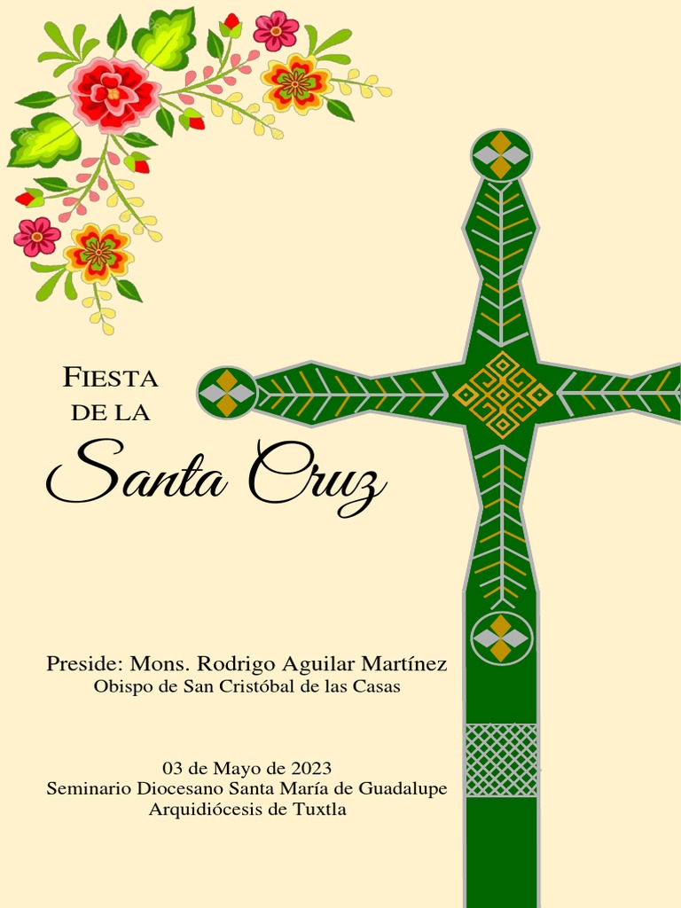 Fiesta de La Santa Cruz | PDF | Misa (liturgia) | eucaristía