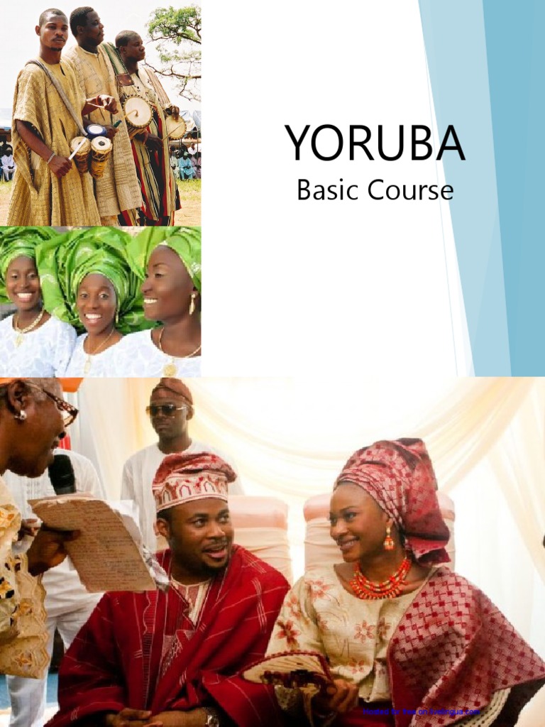 Yoruba Basic Course | PDF