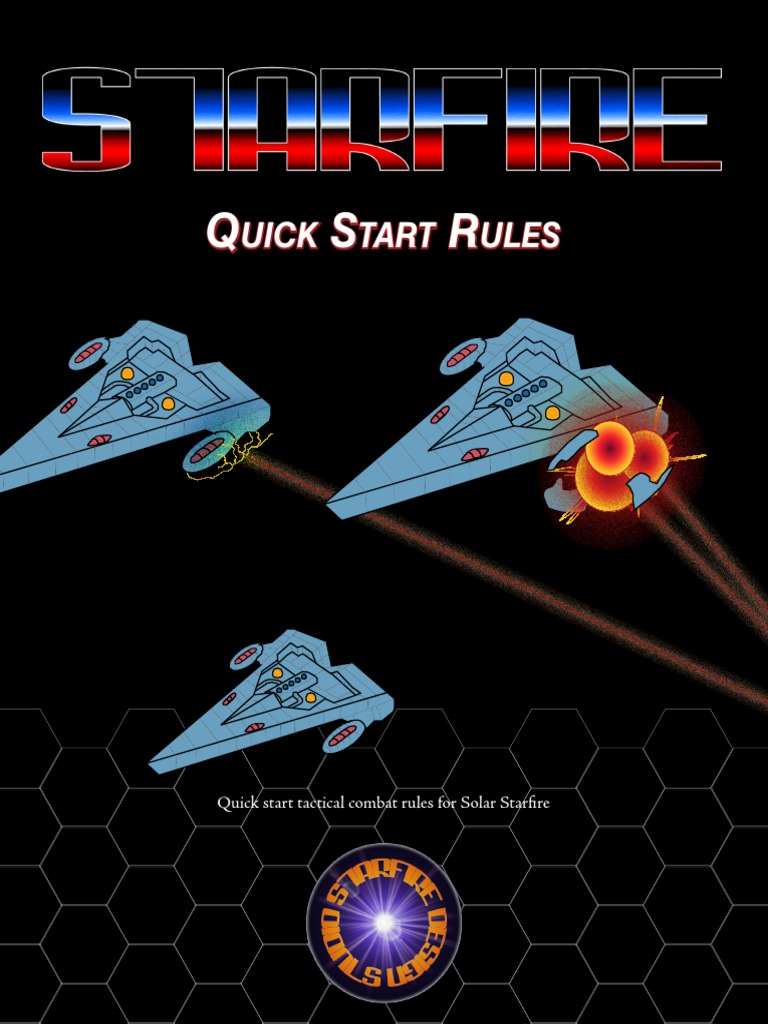 STARFIRE - SSF QuickStartRules 201708 | Download Free PDF | Torpedo ...
