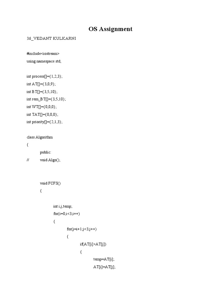 Os Scheduling Algorithms Pdf Computer Programming Software 5970