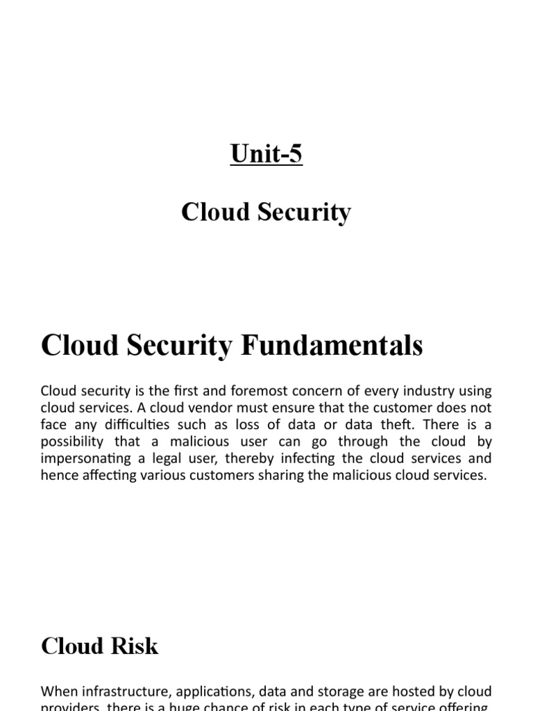 Unit5 Part1 | PDF | Cloud Computing | Virtual Machine