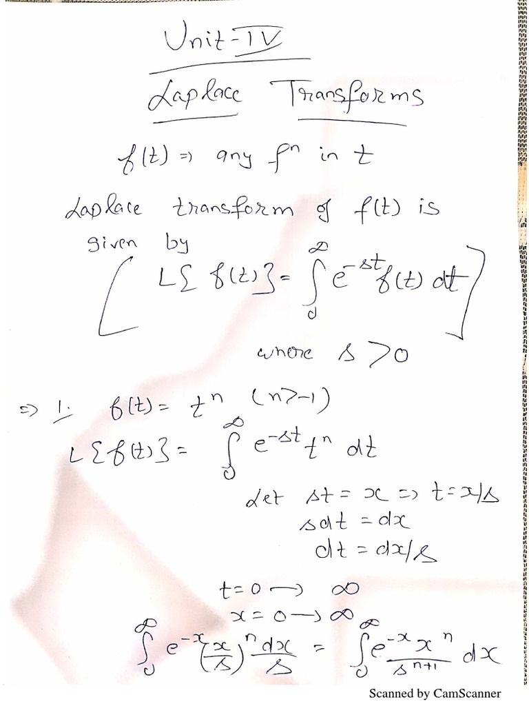 Laplace Transforms and Properties | PDF Laplace Transforms and Properties | PDF