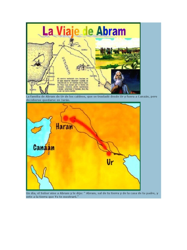 La Familia de Abram de Ur de Los Caldeos | PDF | Abrahán