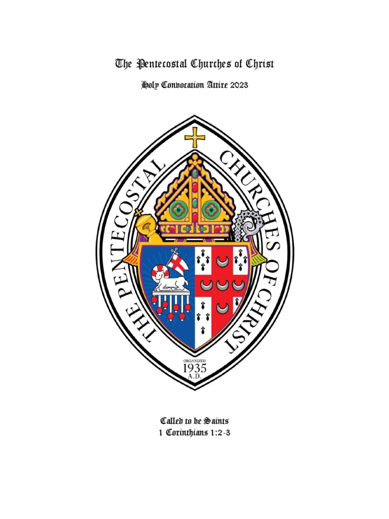 Holy Convocation Attire 2023 Guidelines | PDF | Fashion | Clothing