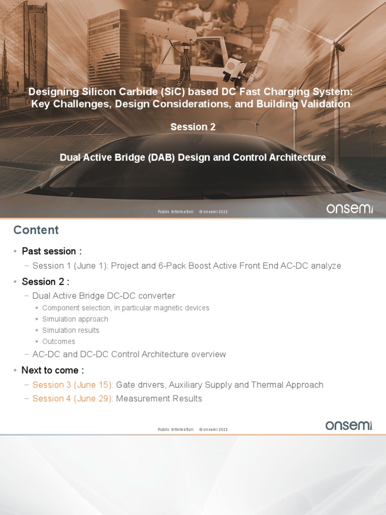 Designing Silicon Carbide (Sic) Based DC Fast Charging System: Key ...