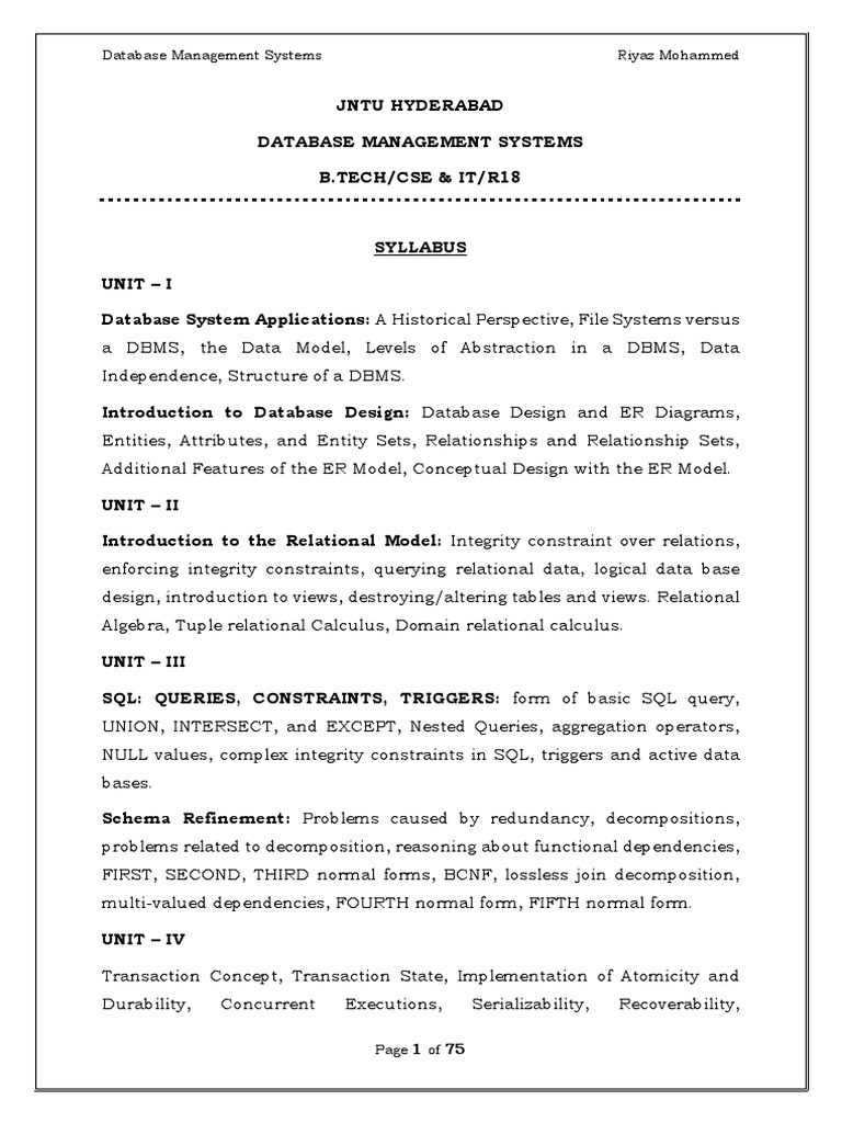 Database Management Systems | PDF | Relational Database | Relational Model Database Management Systems | PDF | Relational Database | Relational Model