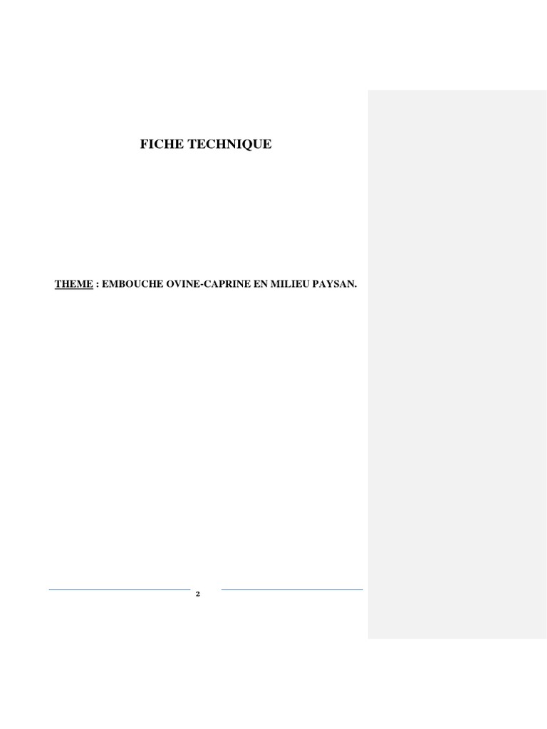 Module Formation Embouche - Ovine | PDF | Fourrage | Viande