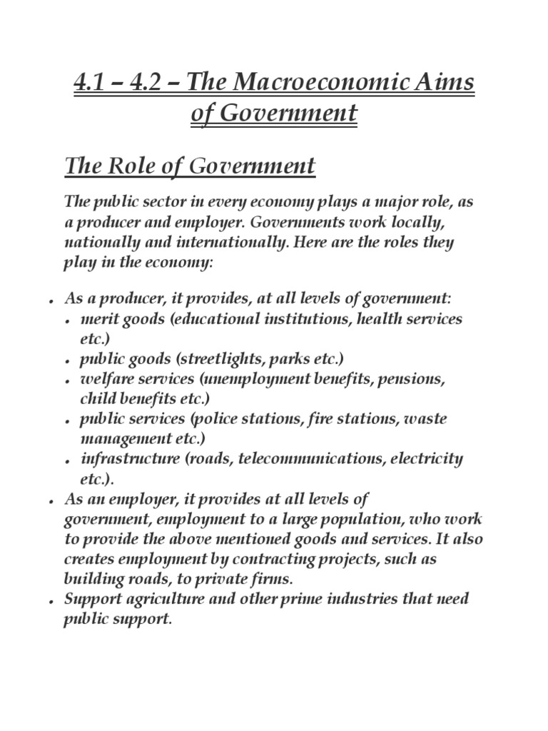 Economics (2281) Chapter 4 | PDF | Inflation | Balance Of Payments