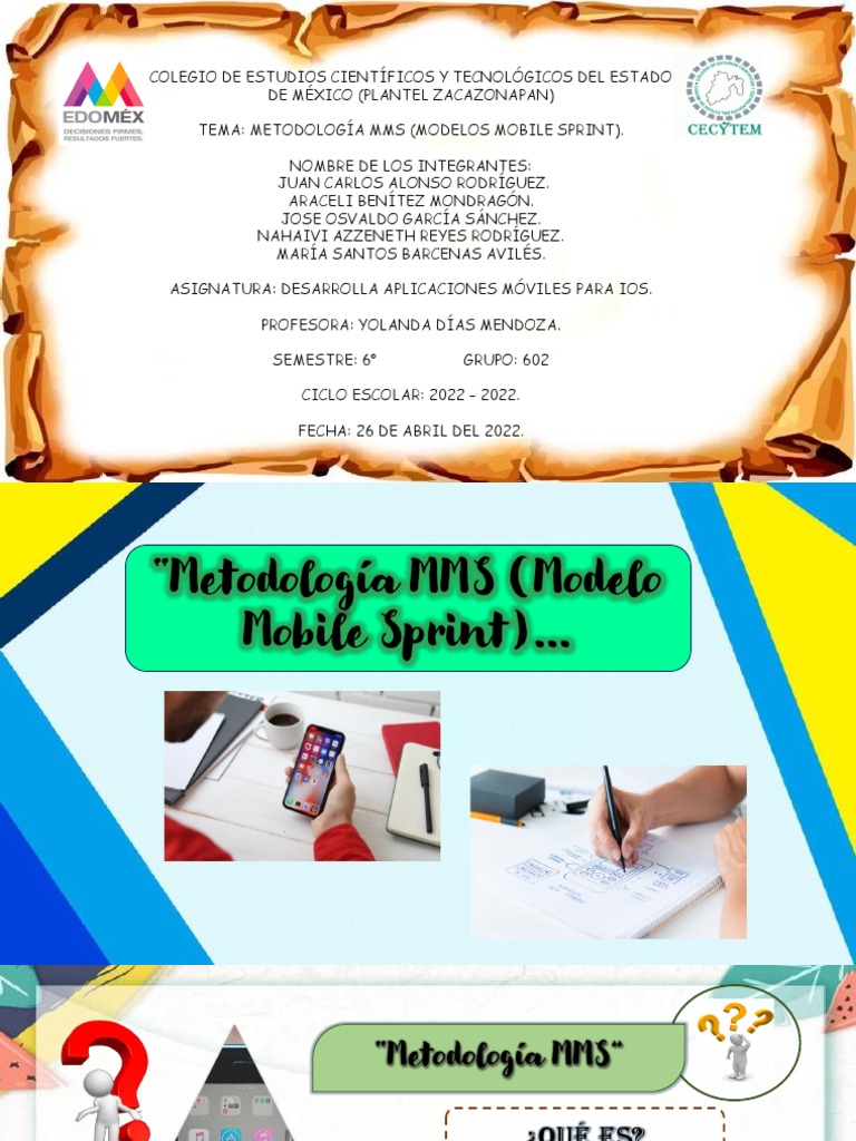 Metodología MMS para Apps Móviles | PDF | Software | Diseño
