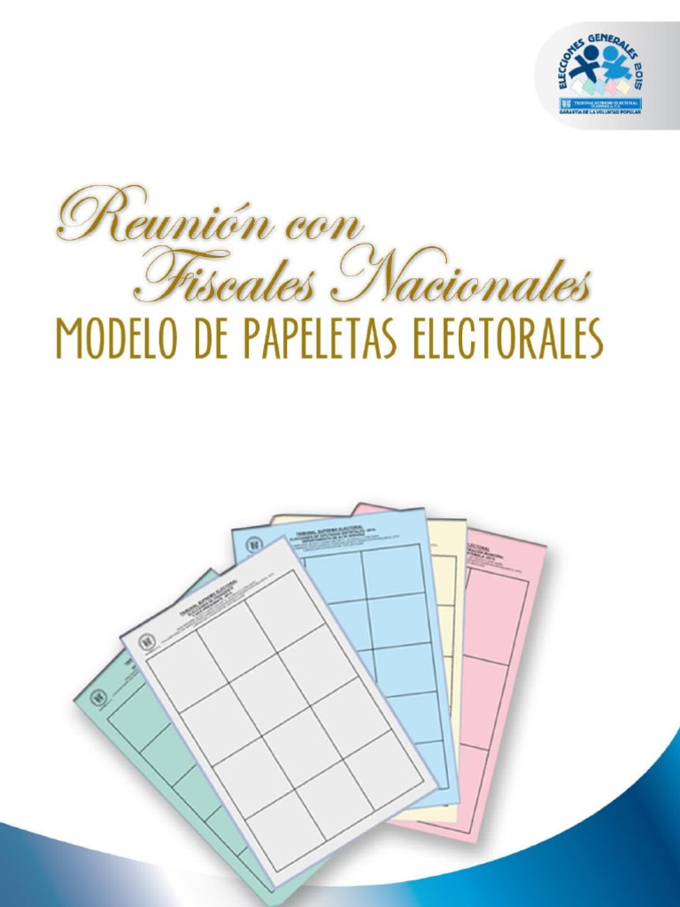 Modelo Papeletas | PDF | Toma de decisiones grupales | Gobernancia