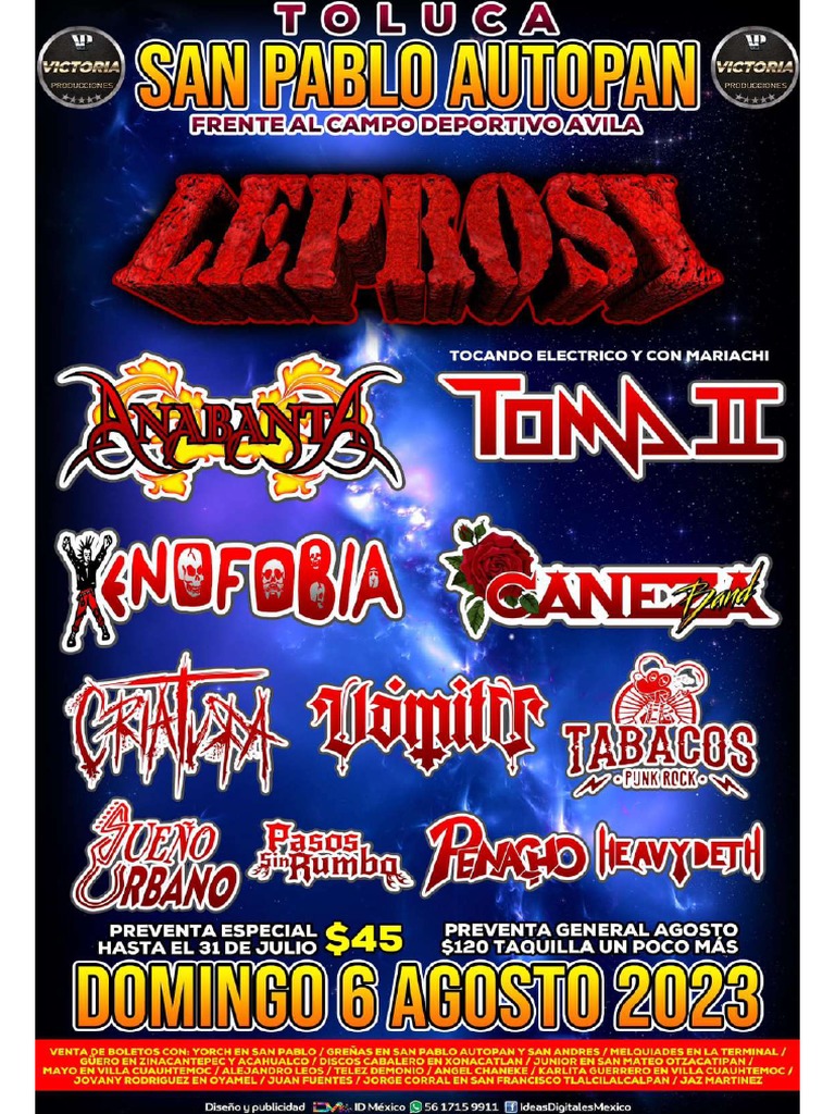 Concierto de Rock San Pablo Autopan | PDF Concierto de Rock San Pablo Autopan | PDF
