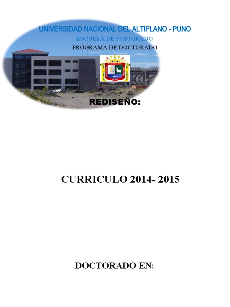 Doctorado Final 091014 | PDF | Ciencias de la Computación | Titulo academico