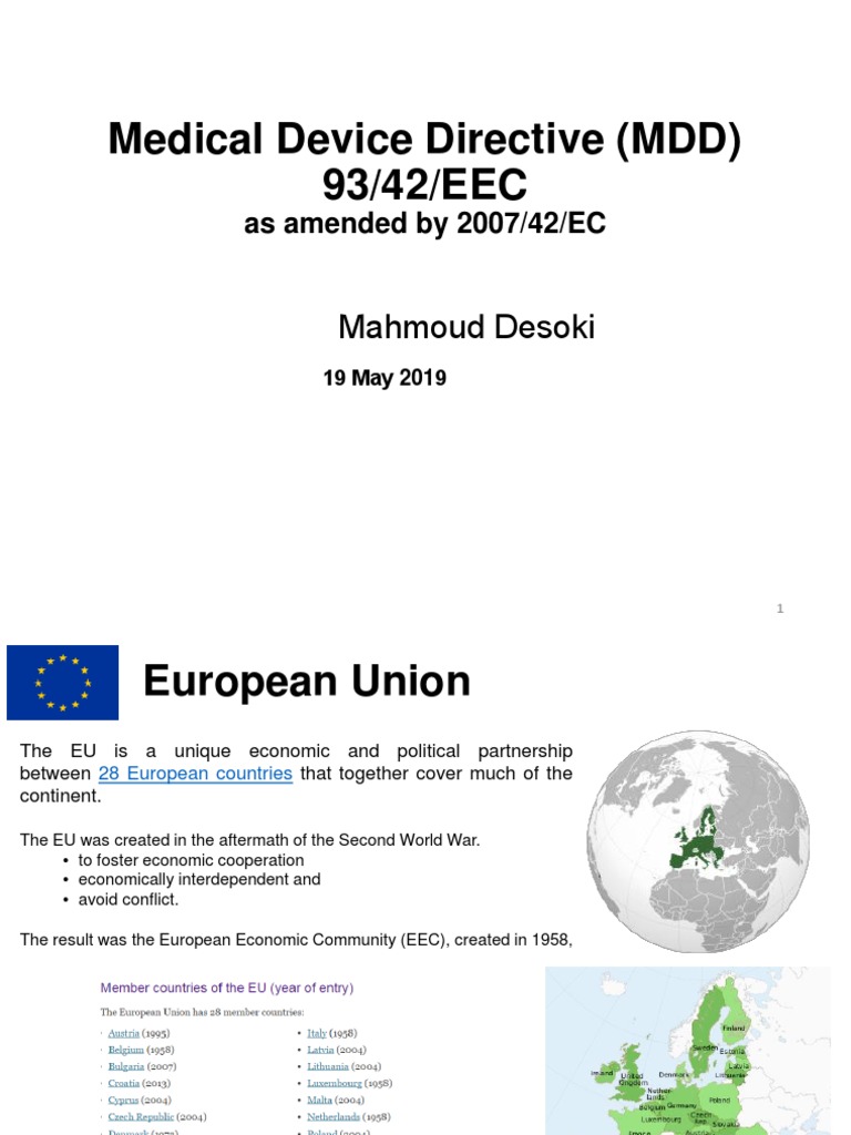 Medical Device Directive Training | PDF | Medical Device | Health Care