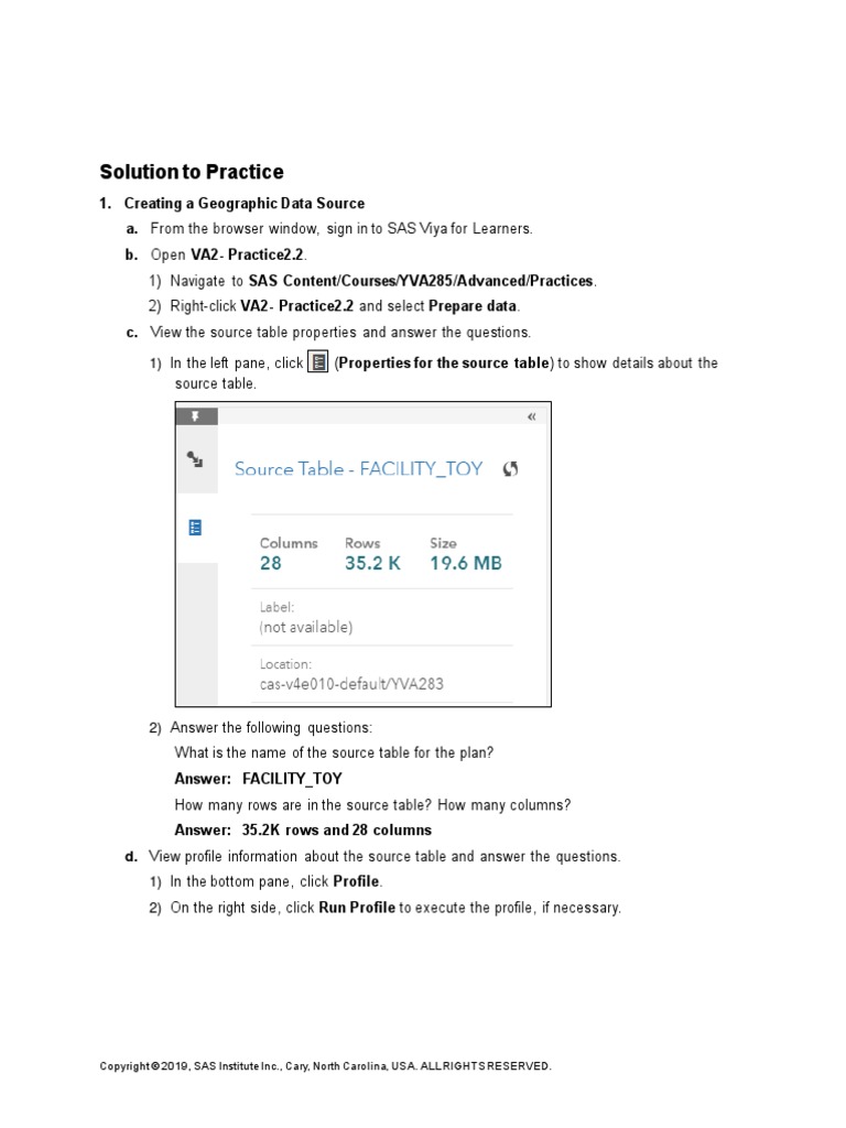 Solution - Creating A Geographic Data Source | PDF | System Software | Information Technology