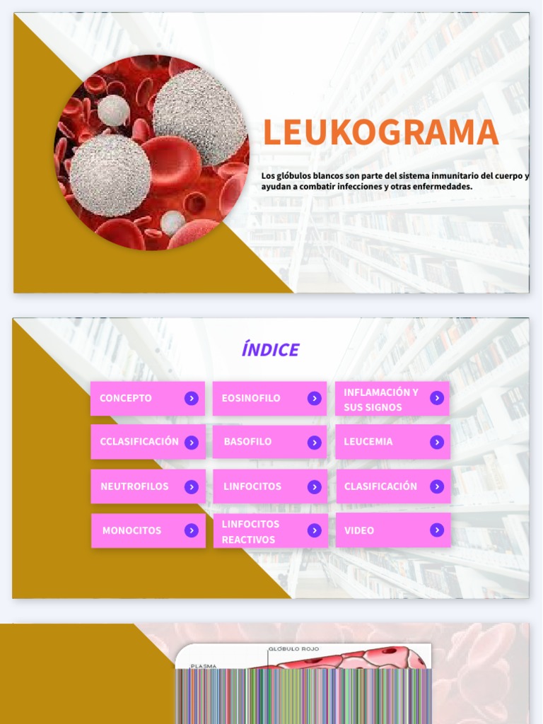Hemograma 1pdf Leucocito Sistema Inmune